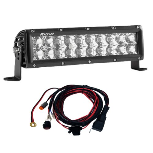 Rigid 110313 E-Series PRO LED Light Bar | 10 inch | Spot Flood Combo