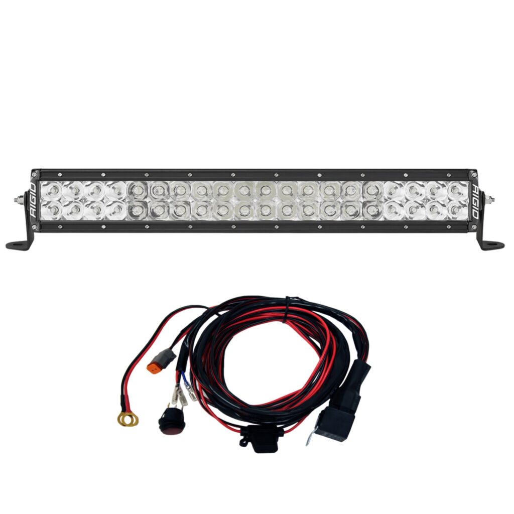 Rigid 120313 E-Series PRO LED Light Bar | 20 inch | Spot Flood Combo