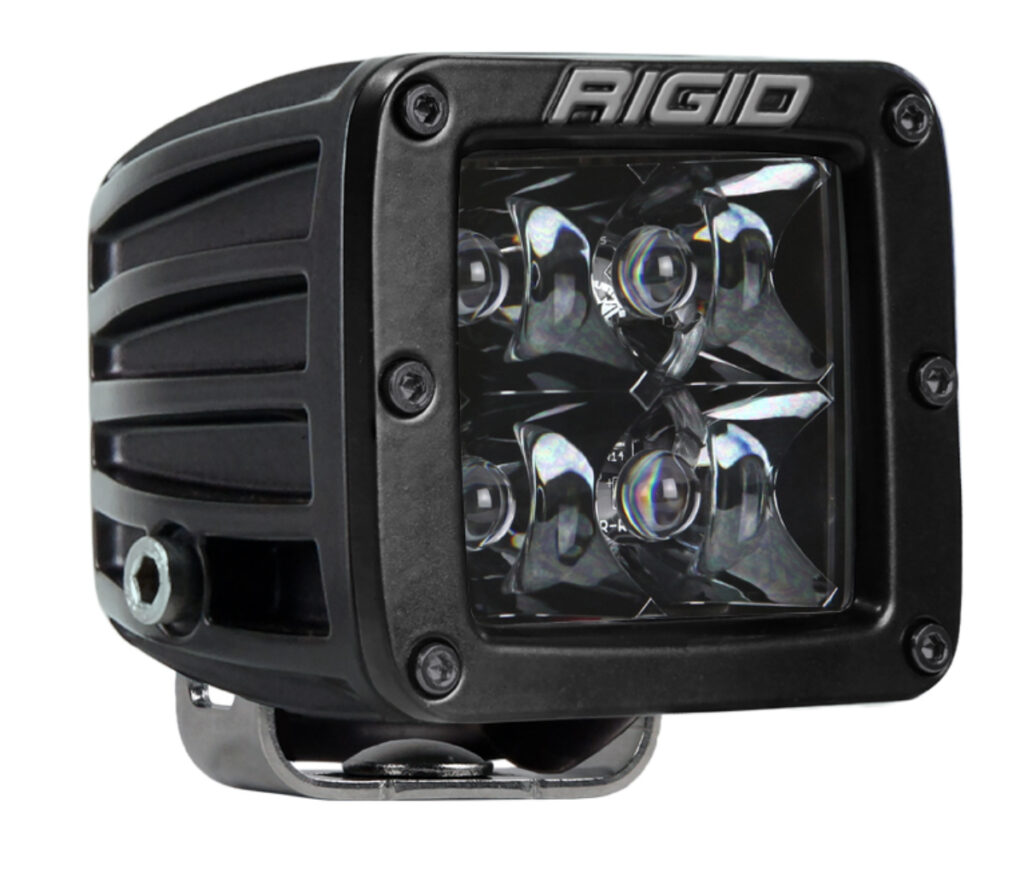 Rigid 202213BLK Midnight Edition Black PRO LED Lights - Pair of Pods