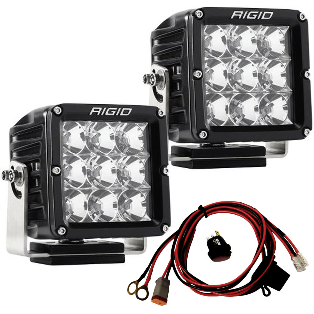 Rigid 41656 LED Light Hood Cowl Mount | Jeep Wrangler JL