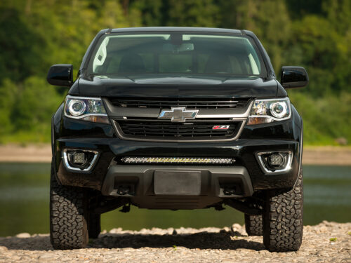 Rigid 46573 Bumper Mount LED Light Kit for 15-20 Chevrolet Colorado