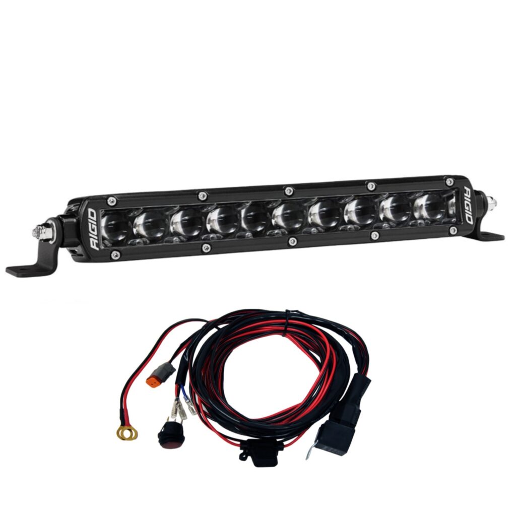 Rigid 911713 SR-Series PRO LED Light Bar | 10 inch | HyperSpot Specter