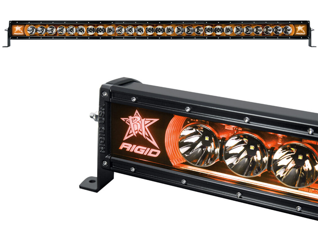 Rigid 250043 Radiance+ 50" LED Light Bar w Amber BackLight and Wiring