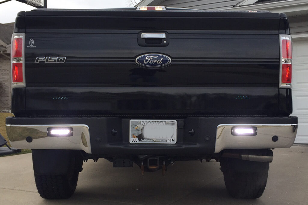 Rigid 980033 SRQ-Series PRO LED Back Up Light Kit | Flush Mount