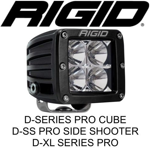 Rigid LED Lights -Pods -Bars - Mounts & Wiring- The Best Prices