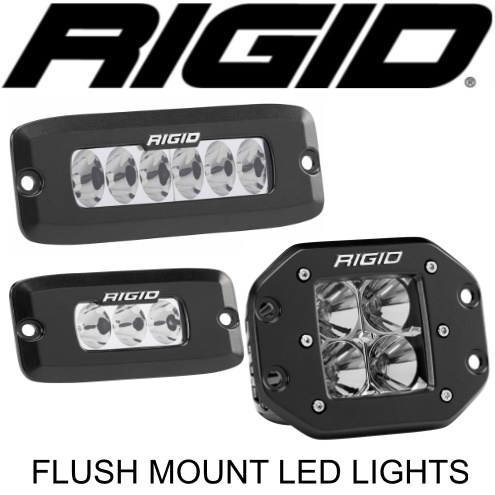 Rigid LED Lights -Pods -Bars - Mounts & Wiring- The Best Prices