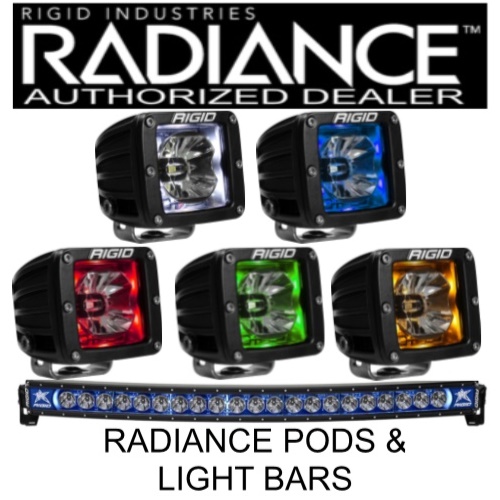 Rigid LED Lights -Pods -Bars - Mounts & Wiring- The Best Prices