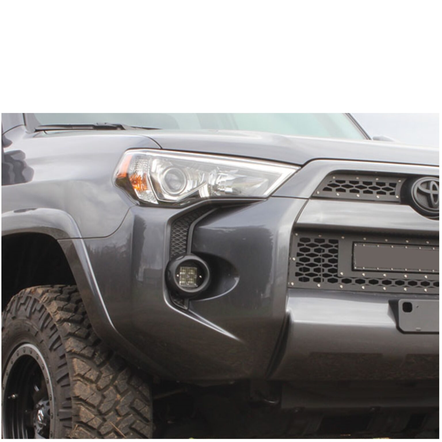 Rigid 46540 LED Fog Light Mounts D-Series for 14-19 Toyota 4Runner