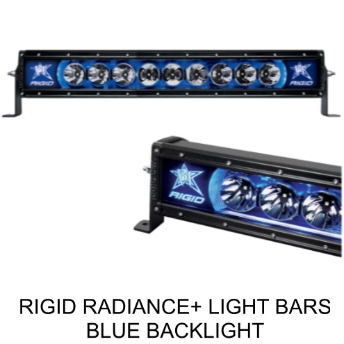 Rigid Radiance+ Light Bars - Rigid LED Light Bars - Colored Backlight