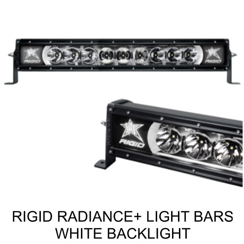 Rigid Radiance+ Light Bars - Rigid LED Light Bars - Colored Backlight