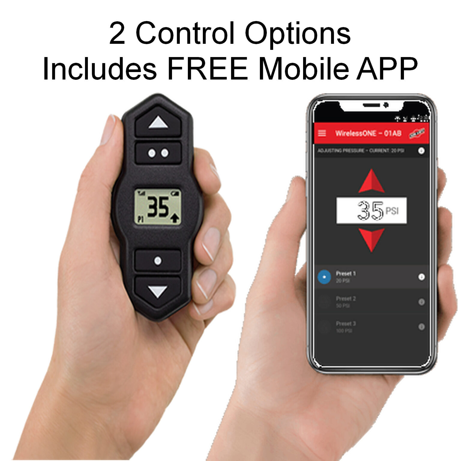 Air Lift 25980EZ WirelessONE 2nd Gen HD Compressor Remote | Mount