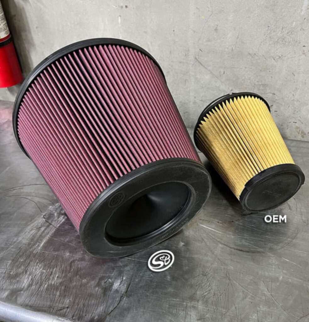 S&B Filters 75-5175d Cold Air Intake Dry Filter| 23-25 Ford Raptor R