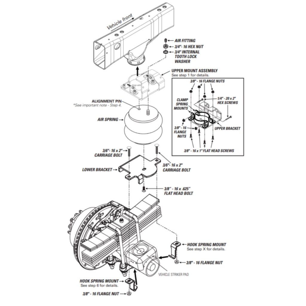 Firestone 2613 Ride-Rite Air Bags Rear | 11-25 Silverado Sierra HD